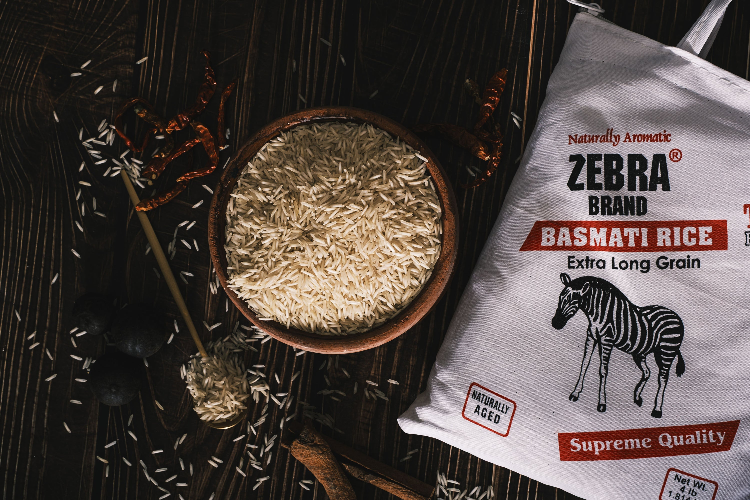 Zebra Basmati Rice